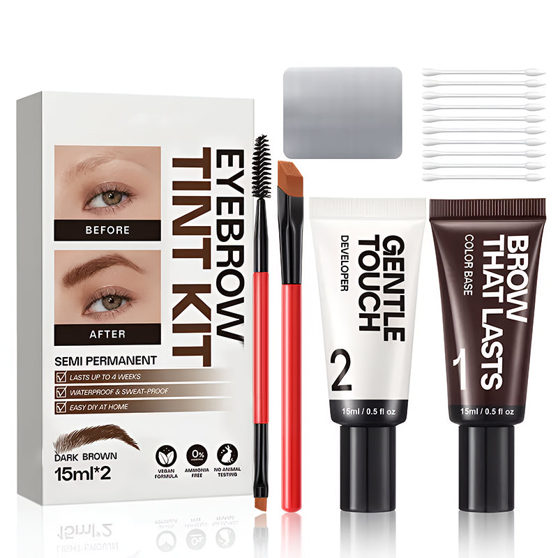 Long-Lasting Waterproof Eyebrow Tint Kit – NutriVelix